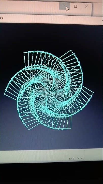 Awesome Design Using Python Turtle Graphics 🐢🆒💖🌈 Youtube