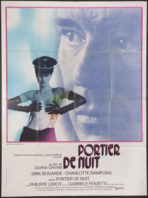 The Night Porter Movie Poster 1974 French 1 Panel 47x63