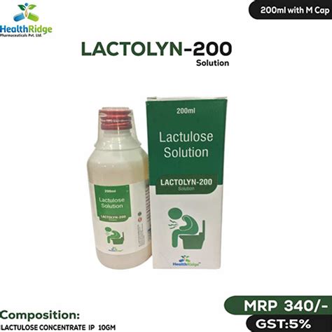 Lactolyn 200 Ml Syrup Lactoluse Solution Healthridge