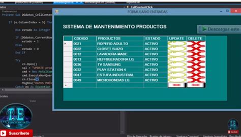 Tutos Edgar Como Cargar Imagenes En Datagridview Con Visual Basic