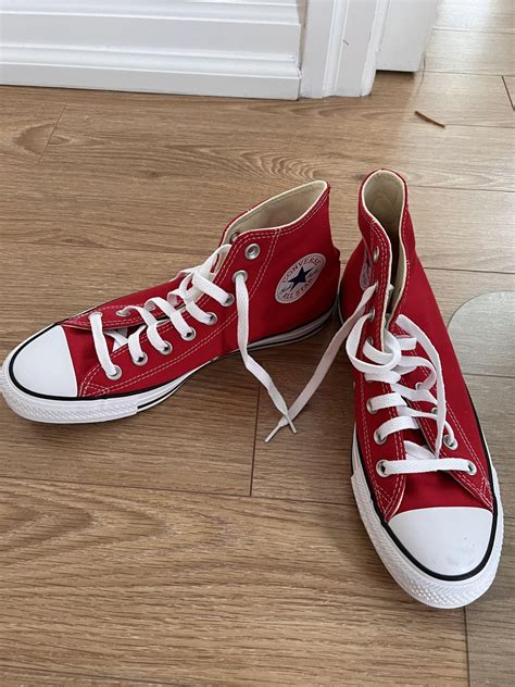 Just Got First Pair Of Red Converse Rconverse