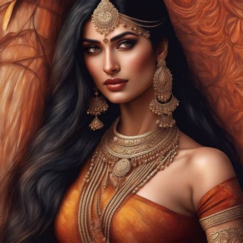 Indian Queen Hot Ai Beautiful Look By Kamalillusion On Deviantart