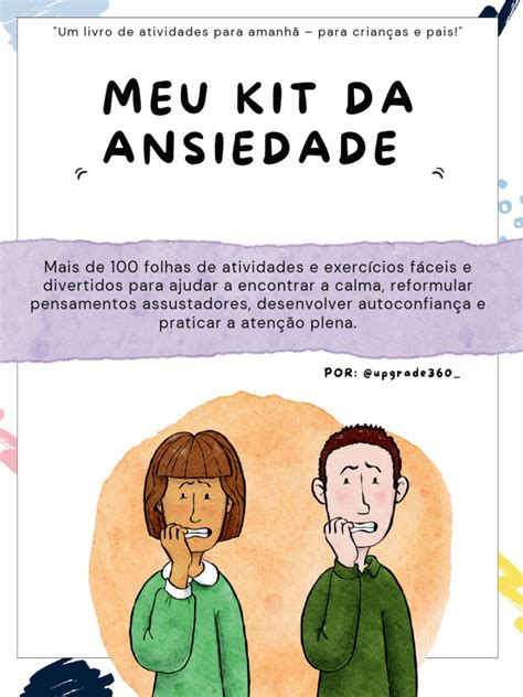 Atividades Para Acalmar Crianças Ansiosas Pdf Ansiedade Pensamento