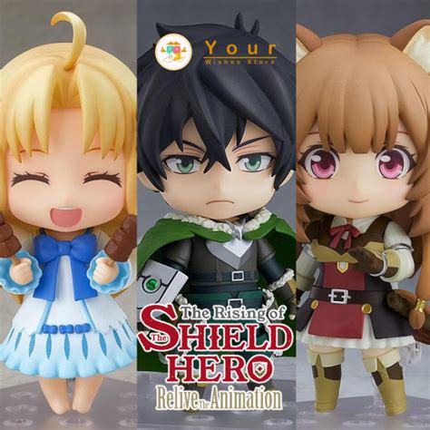 Gsc 1113 Nendoroid Naofumi 1136 Raphtalia 1295 Filo Shield Hero Series