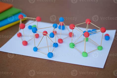 Scientific Model Teaching Aid To Teach About Molecular Structures Made