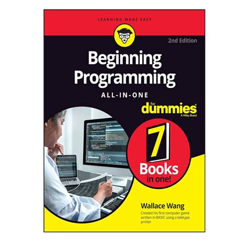 Beginning Programming All In One For Dummies 2nd By Wallace Wang Buy
