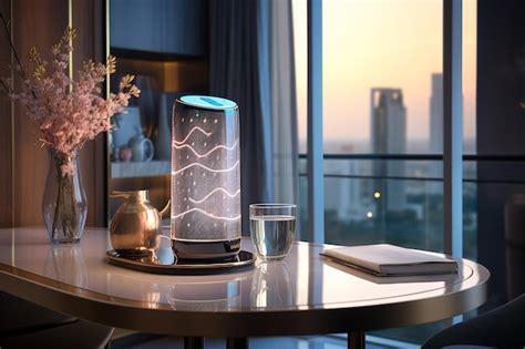 Premium Ai Image Voice Assistant Integration Stay In A Highend Hotel