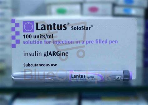 Lantus Pen Blue Cart