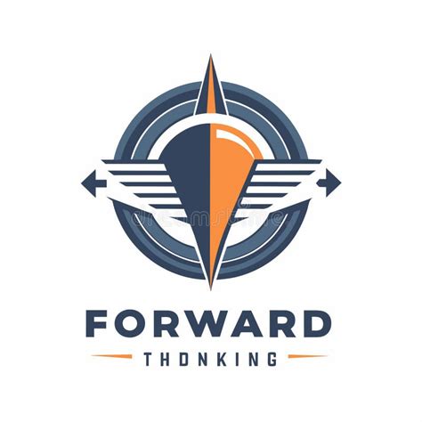 The Logo Represents Forward Thinking In Advertising With Modern And