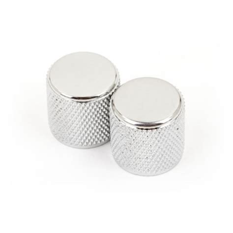 Fender Telecasterprecision Bass Knurled Control Knobs Chrome At Gear4music
