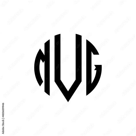 Mvg Letter Logo Design Mvg Modern Letter Logo With Black Background