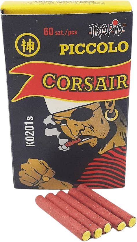 Tropic Fireworks Piccolo Barbarossa 60 Stück Mit Der Explosionskraft Von 112db Amazon De
