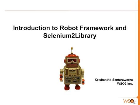 Pdf Robot Framework And Selenium2 Library Dokumentips