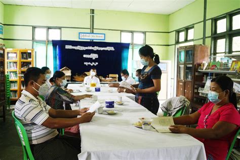 ဘုတ်ပြင်းမြို့ စာပေချစ်သူများbook Club စာဖတ်ဝိုင်းဆွေးနွေးပွဲပြုလုပ