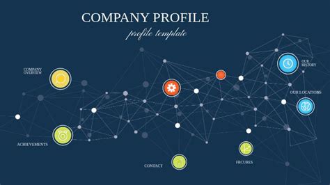 Dark Blue Banner Flowchart Introduction To Brand Guidelines Template Edit Online Seapik