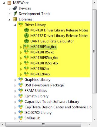 Mspware Example Has Errors In The Example Code How Do I Fix Them MSP Low Power