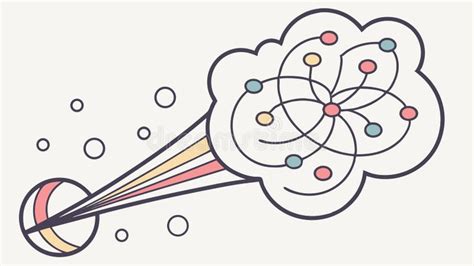 Abstract Cloud Computing Network Data Flow Vector Design Generative