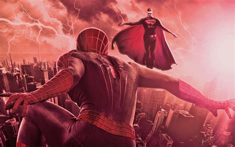 Spiderman Vs Superman