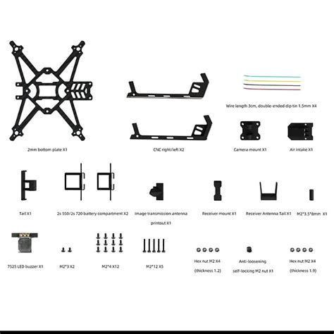 HGLRC Draknight 2 Inch Frame Kaufen FPV24 Com