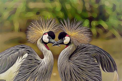 Grey Crowned Crane By Ziegfeldfollies On Deviantart