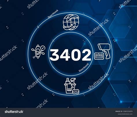 3402 Hs Trade Code 3402 Acronym Stock Illustration 2582151879 Shutterstock
