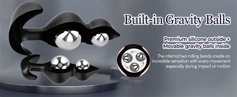 Long Term Wearable Butt Plugsilicone Weighted Anal Plug