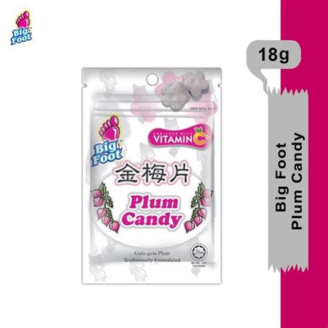 Big Foot Plum Candy 25g Shopee Singapore