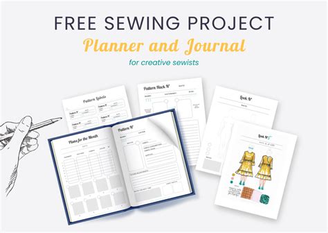 Free Printable Sewing Project Planner And Journal Agnes Somogyi