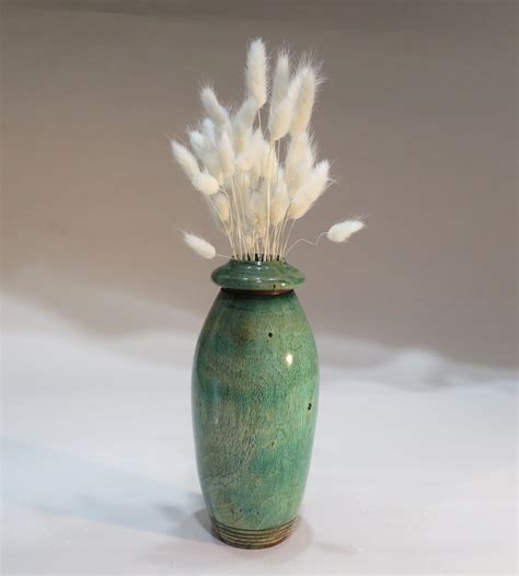 Oak Vase Hand Turned By Thomas Helmick Item 197 Etsy