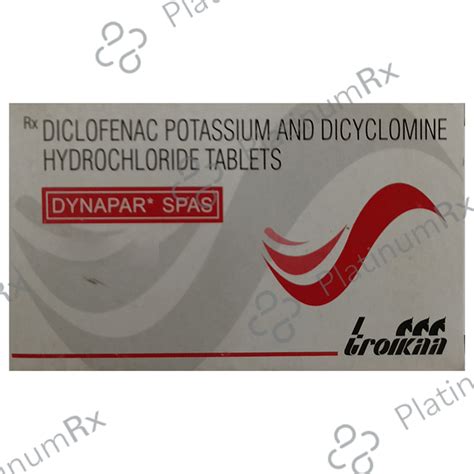 Dynapar Spas Tablet Save 16 On Substitute Medicine