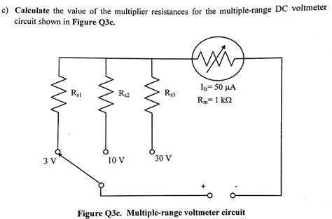 Dc Voltmeter Schematic Diagram Circuit Diagram