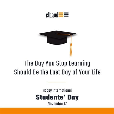 👩‍🎓👨‍🎓 Dear Students 🎉 Happy International Students Day Learn