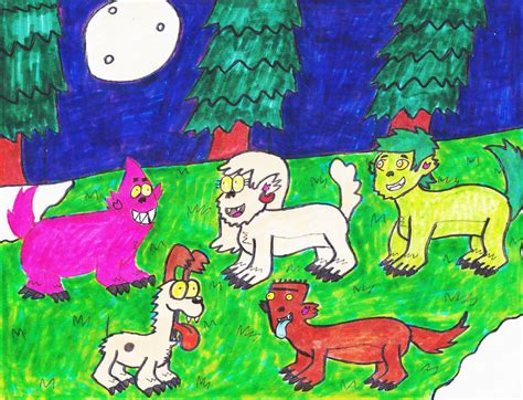 Dumb Werewolves By Bry Guy 1996 On Deviantart