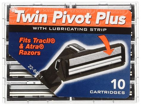 Personna Twin Pivot Plus With Lubricating Strip 50 Blades