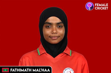 Who Is Fathimath Anaal Bio Stats Maldives Player Female Cricket