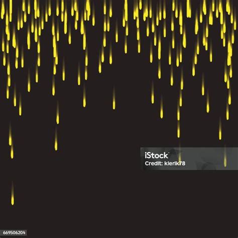 Elemen Kembang Api Neon Kuning Bagus Untuk Festival Dan Perayaan