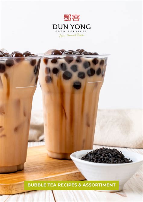 Dun Yong Food Services Bubble Tea Assortiment Recipe Page 4 5