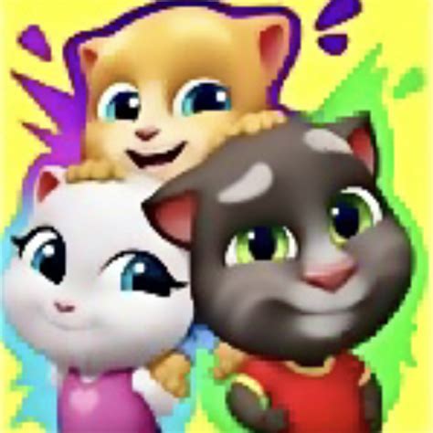 A Promotional Icon For My Talking Tom Friends Fandom