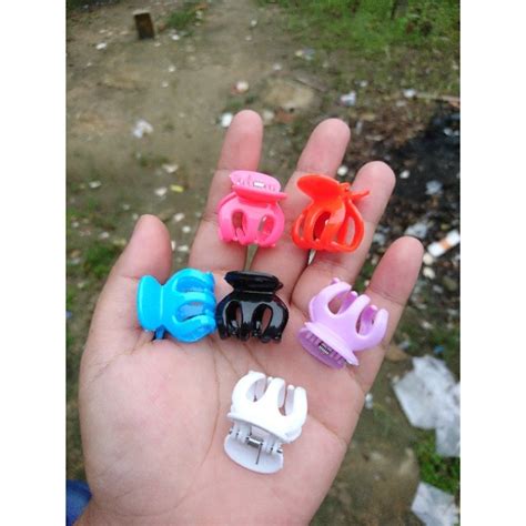 Jual Jepitan Poni Mini Rambut Jedai Poni 1 Cm Mini Shopee Indonesia
