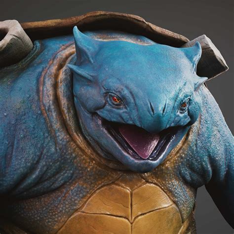 Pokemon Blastoise Da Vida Real
