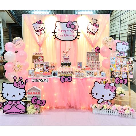 Hello Kitty Dessert Table Artofit