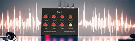 7 Band Sound Equalizer Dc5v 12v Output Input 12db High