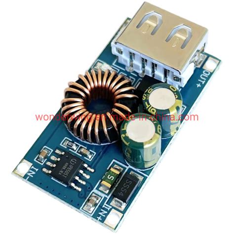 Usb Dc Buck Module 12v24v To Qc30 Fast Charging Mobile Phone Charging