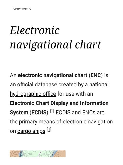 Electronic Navigational Chart Pdf Navigation