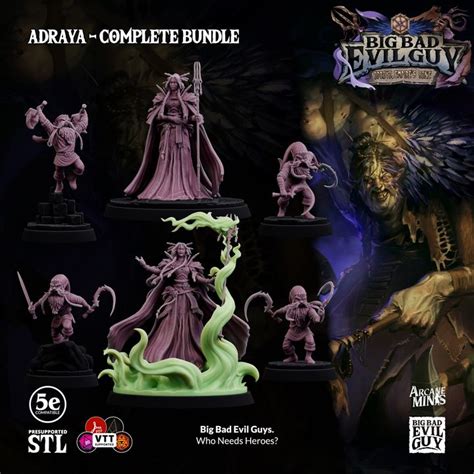 3d Printable Adraya Empires Bane Complete Bundle By Big Bad Evil Guy