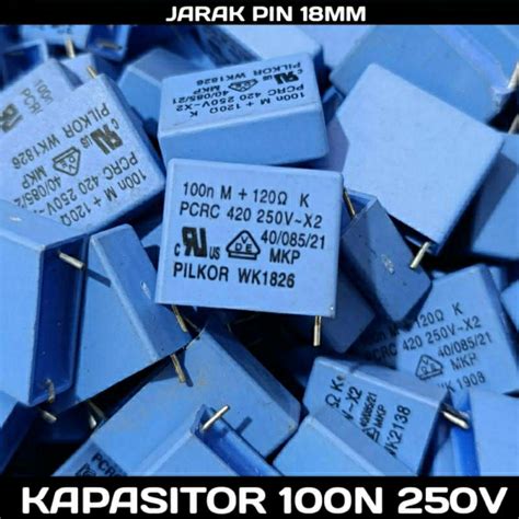Jual Capasitor 100n 250v Shopee Indonesia