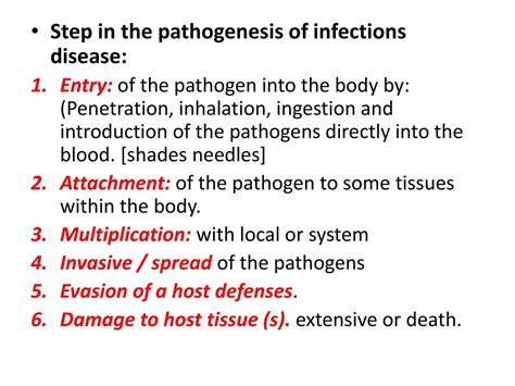Pathogenesis Of Infectious Disease Ppt Download