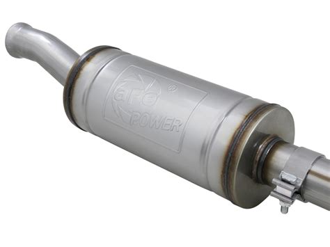Afe Mach Force Xp 25in 409ss Axle Back Hi Tuck Exh Sys W Pol Tip 18
