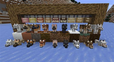 Todays Snapshot 24w10a Has Wolf Variants What Do You Think Of Them
