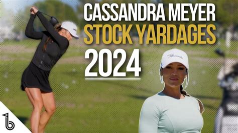 Cassandra Meyers 2024 Stock Yardages The Bombers Club Fogolf